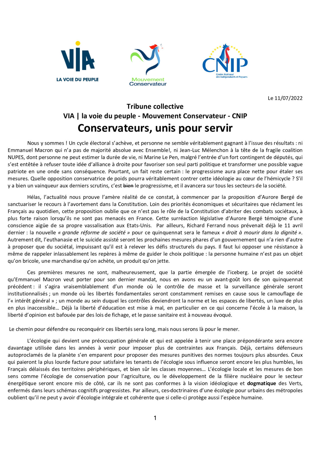 Actualités – CNIP